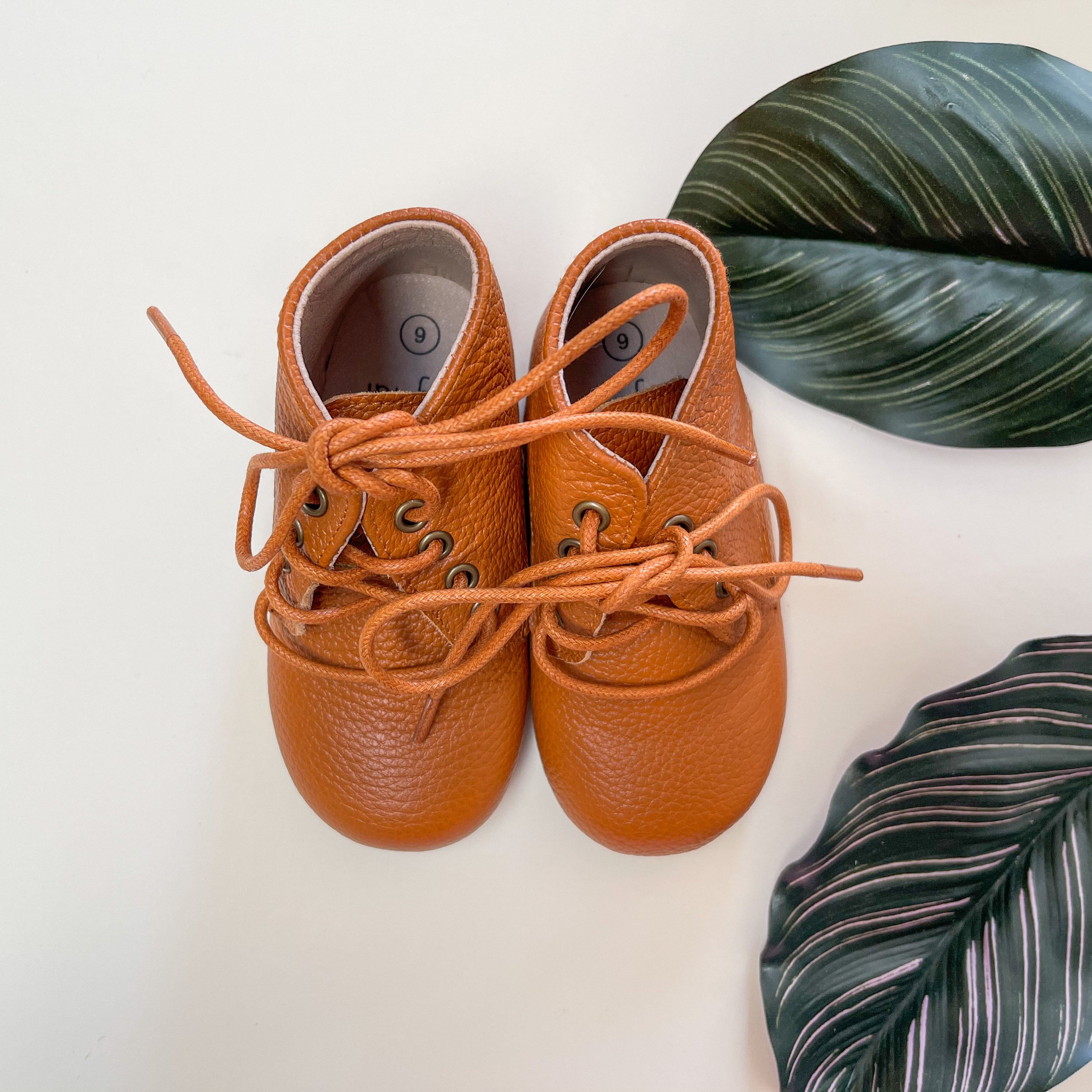 Teg + Lai, LLC - Hand Made Leather Baby Shoes - Ship Next Day!
